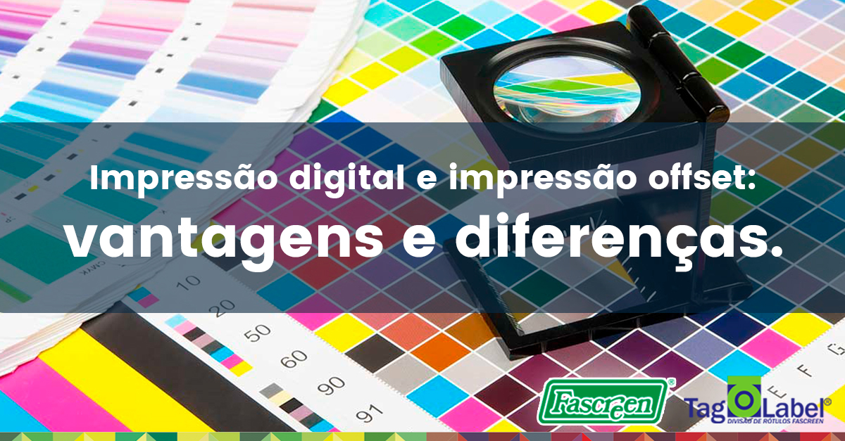Impressão digital e impressão offset: vantagens e diferenças