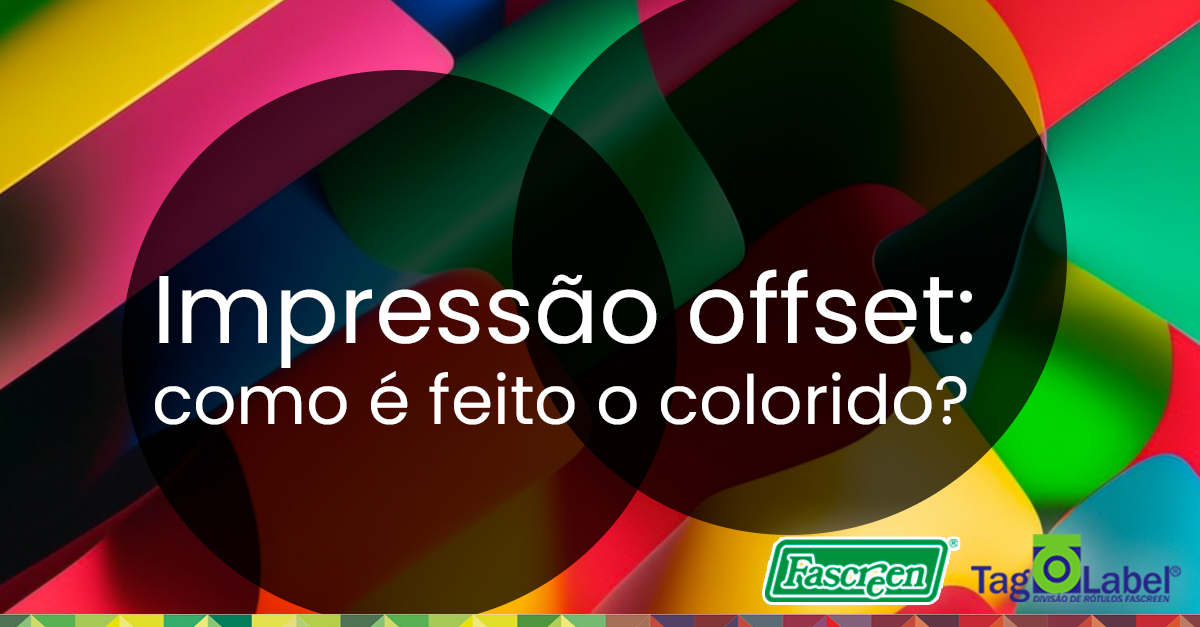 Impressão offset: como é feito o colorido?